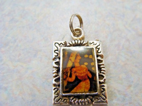 BEAUTIFUL STERLING SILVER 925 Pendant WOMAN With 2 FACES | eBay