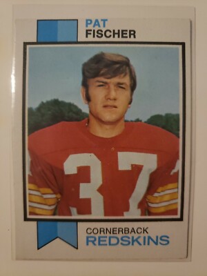 1973 Topps Football Card #98 Pat Fischer - EX-MT Redskins 🔥🔥 | eBay