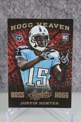 JUSTIN HUNTER Boss Hogg Heaven RC Rookie Card 46/99 Absolute Football ...