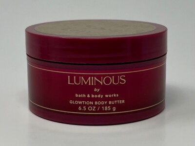 1 NEW BATH & BODY WORKS LUMINOUS GLOWTION BODY BUTTER LOTION CREAM HAND ...