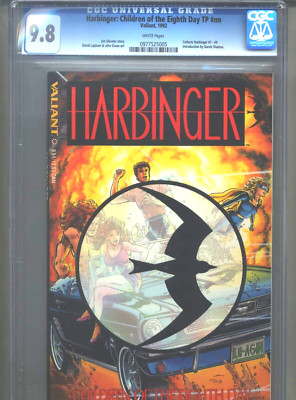 Harbinger Children of the Eighth Day #nn CGC 9.8 Valiant Trade TPB of ...