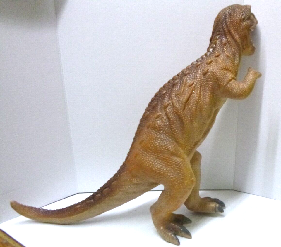 Tyrannosaurus Rex Rubber Dinosaur Figure 2005 Toy Major Trading Co 13 ...