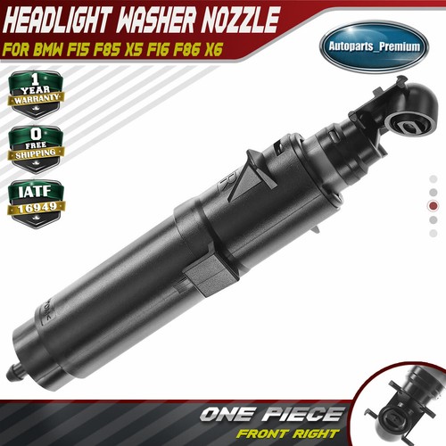 Headlight Washer Nozzle for BMW F15 F85 X5 F16 F86 X6 Front Right RH ...