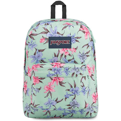 JanSport Superbreak Backpack, Vintage Irises, 600 Denier Polyester | eBay