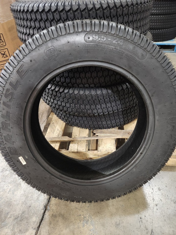 Carlisle Turf Pro R-3 Tractor Farm Tire 9.5/-24 6 ply NEW 33259913265| eBay