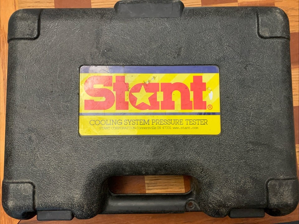 Stant ST270 12270 Cooling System Pressure Tester Kit USA Complete | eBay