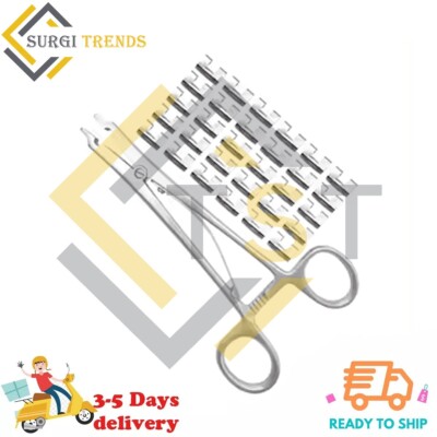 Raney Scalp Clip Applicator Plus 30 Pcs Clips Surgical Orthopedic ...