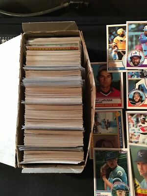1983 Topps Baseball Complete Your Set #300-500 Baseball Cards (Pick ...