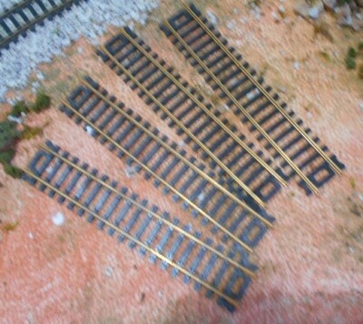 HO Scale Lot: 4 Straight 6-inch Tracks; Vintge Model Railroad Train | eBay
