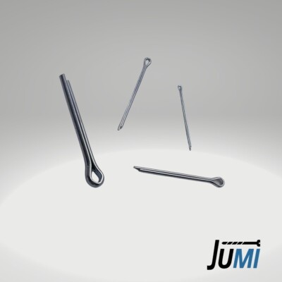 10 Stück DIN 94 Splinte verzinkt Sicherung Federsplinte Splint 3,5 x 50 ...