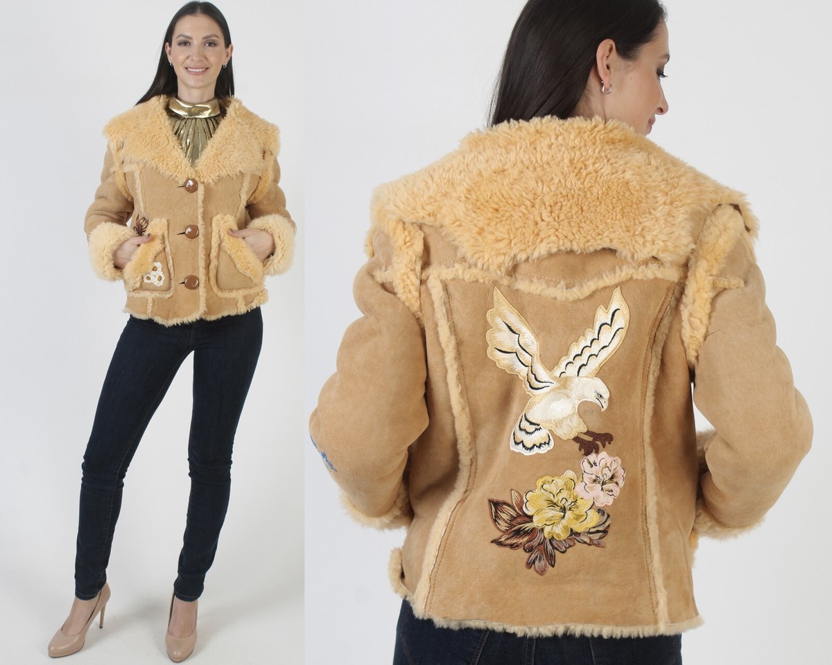 Coach Vintage Fur Trim stores Bag with