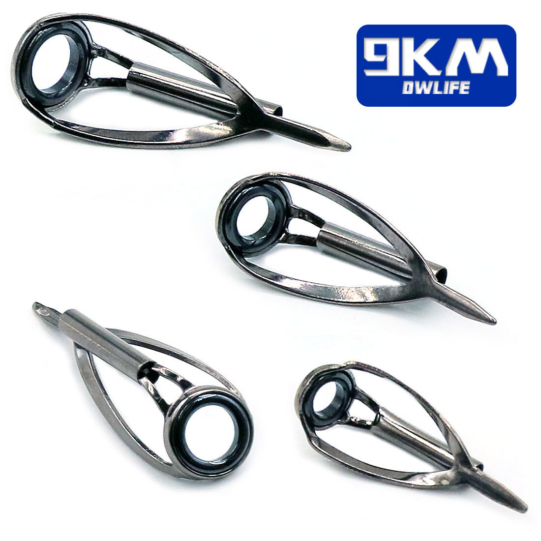 Rod Tip Repair Kit Fishing Rod Tips Replacement 1.8~3.2mm Spinning ...