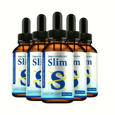 (5-Pack) SuperConductor Slim Drops - Super Conductor Slim Weight Loss ...