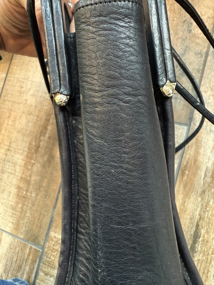 Vintage Bonnie Cashin Coach Double Kiss Lock Swing Bag | eBay