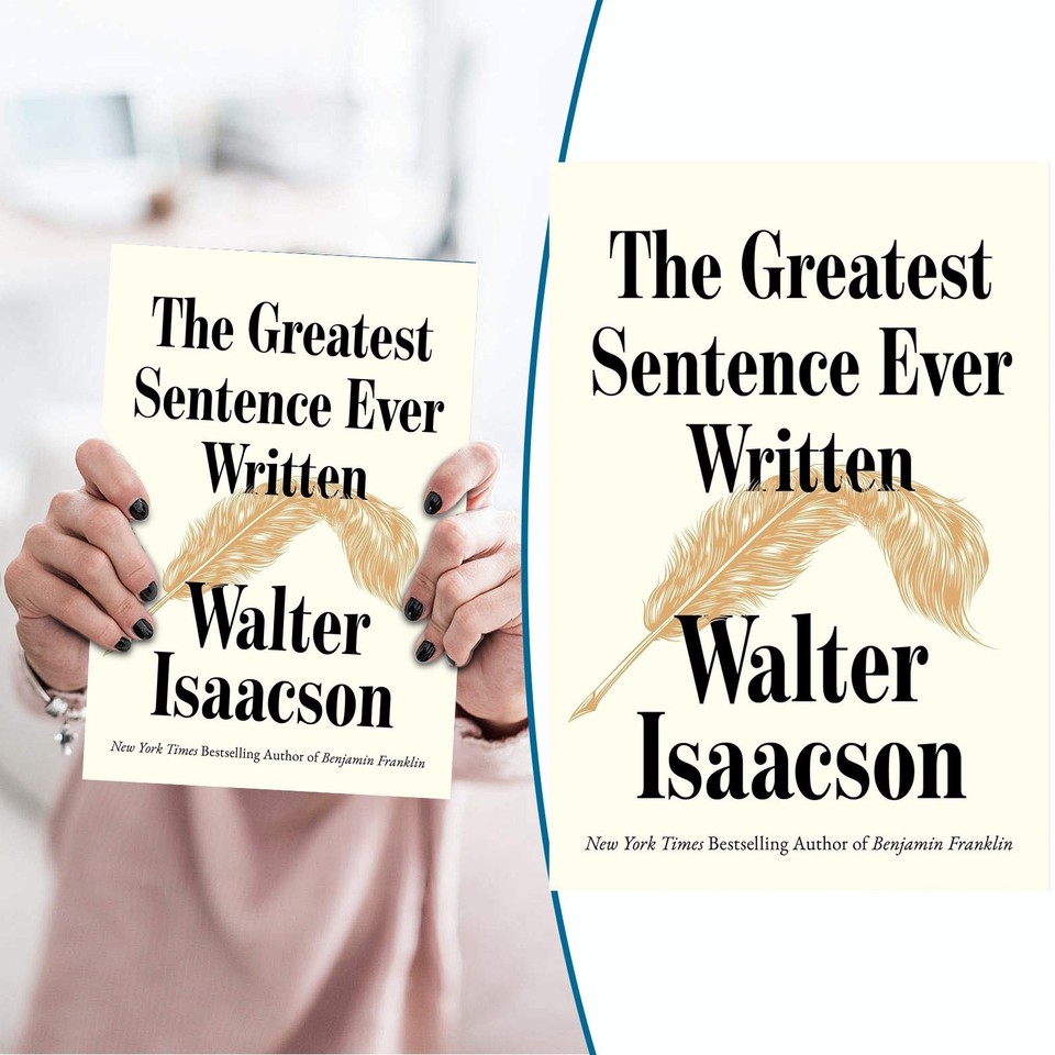 The Greatest Sentence Ever Written Paperback by Walter Isaacson | eBay ...