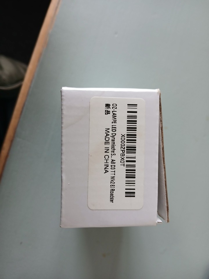 Audi MK2 New LED Side Marker Light Assembly Wing Repeaters: Dynamic ...