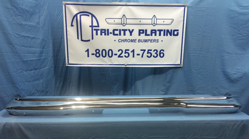 1963 1964 1965 DODGE DART REAR BUMPER *FRESH CHROME* | eBay