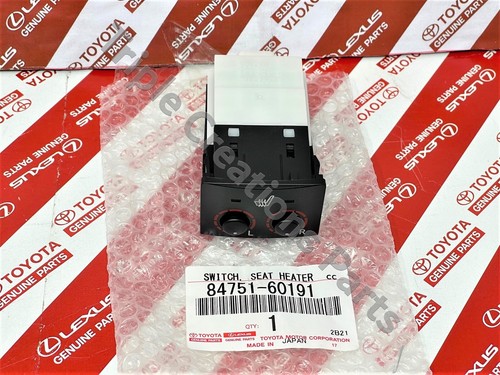 8475160191 Genuine Toyota Switch Seat Heater 84751-60191 OEM | eBay