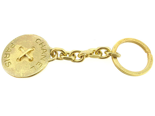 Chanel key ring Key holder Gold Woman Authentic Used T1467 | eBay