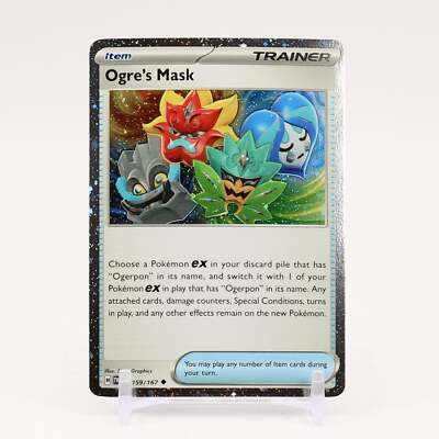 Ogre's Mask - Collection Box Promo Holo Pokemon - NM/MINT | eBay