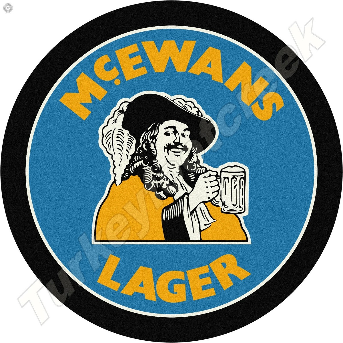 Mcewans Logo McEwan's India Pale Ale Beer Coaster | EBay