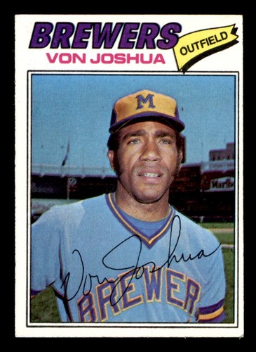 1977 Topps Baseball #651 Von Joshua EX *d3 | eBay