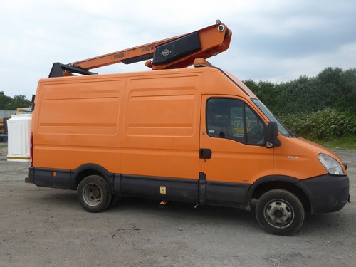 IVECO DAILY 50c15 2009 VERSALIFT 38NF CHERRY PICKER ACCESS PLATFORM ...