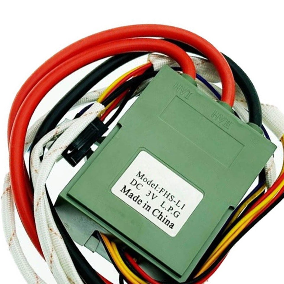 Gas Stove 12-Wire Pulse Igniter DC 3V with FHS L1 Model Temperature ...