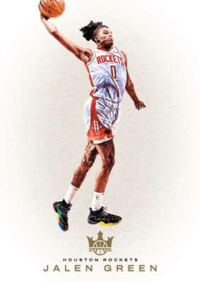 2021 Court Kings Jalen Green Blank Slate Rookie RC NBA Dunk Digital ...