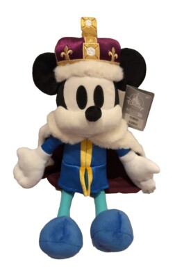 Disney United Kingdom Mickey Mouse King London Soft Plush Nwt Rare | eBay