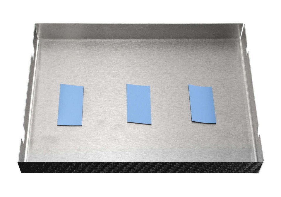 C7 Corvette Black Carbon Fiber Fuse Box Cover w Black Crossed Flags ...