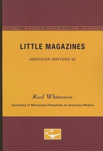 Little Magazines - American Writers 32 : University of Minnesota ...