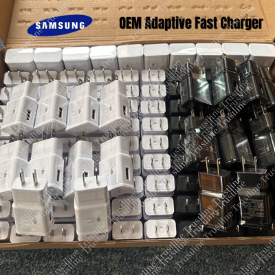 Wholesale Bulk Adaptive Fast USB Wall Charger US Block Power Adapter ...