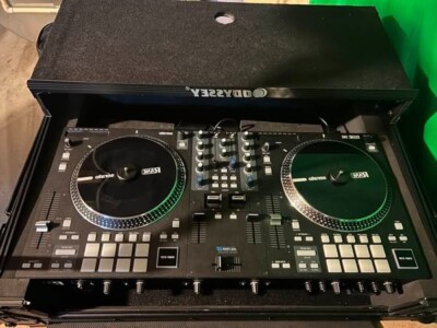 Rane ONE 2 Channel 7" Motorized Turntable Style Decks Professional DJ ...