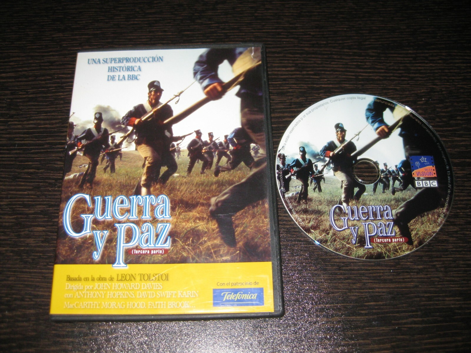 Guerre Y Paix DVD Anthony Hopkins David Swift Karin Maccarthy Part ...