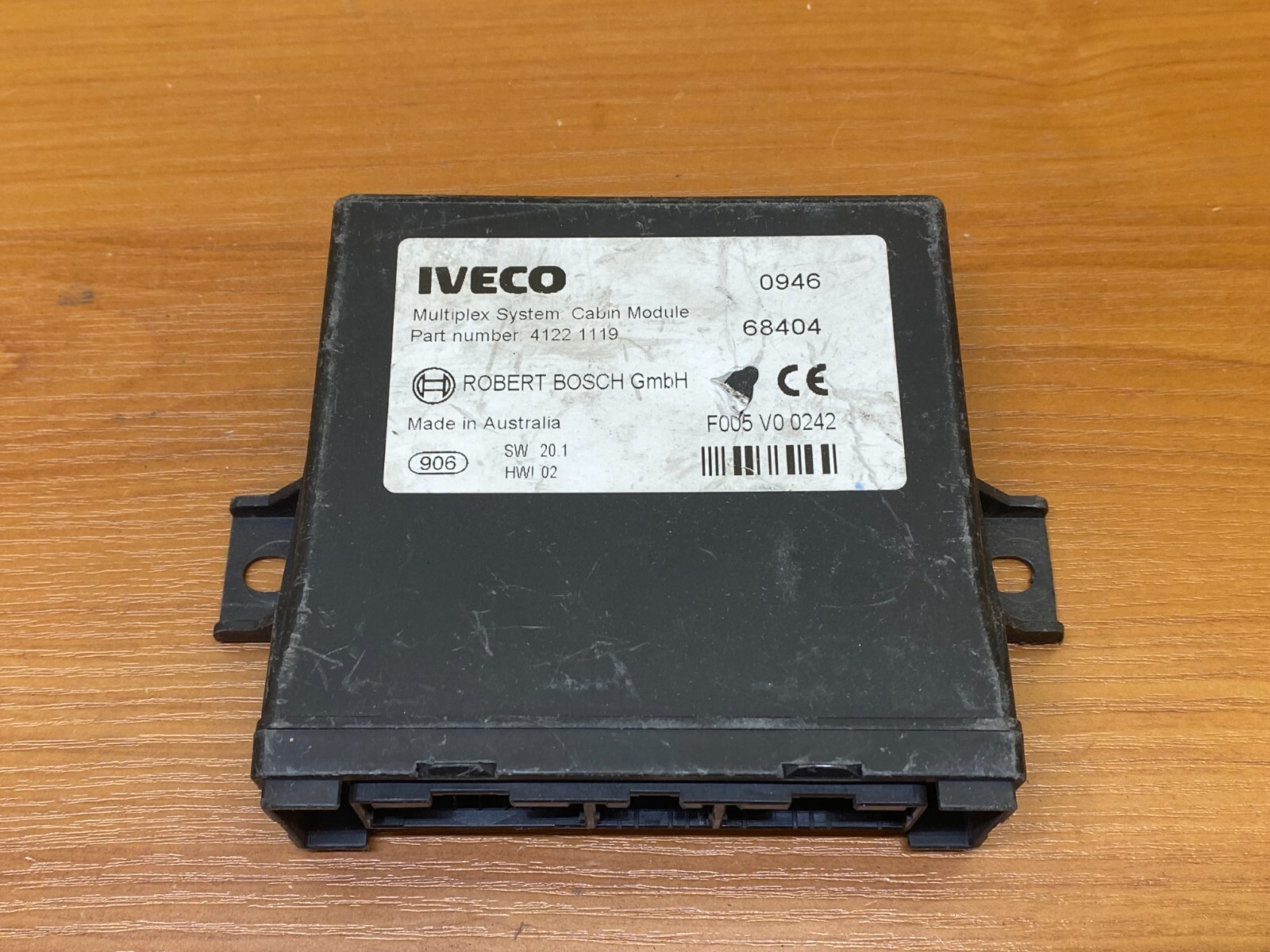 Iveco Stralis 2006 Electronic Immobilizer Control Module f005v00242 ...