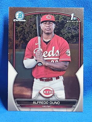 2023 ALFREDO DUNO BOWMAN CHROME 1ST BOWMAN BCP-238 🔥 REDS | eBay