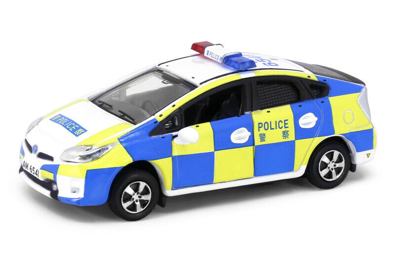 Tiny Toyota Prius Police Car (Window Net) Prius Diecast 1:64 Scale Car ...