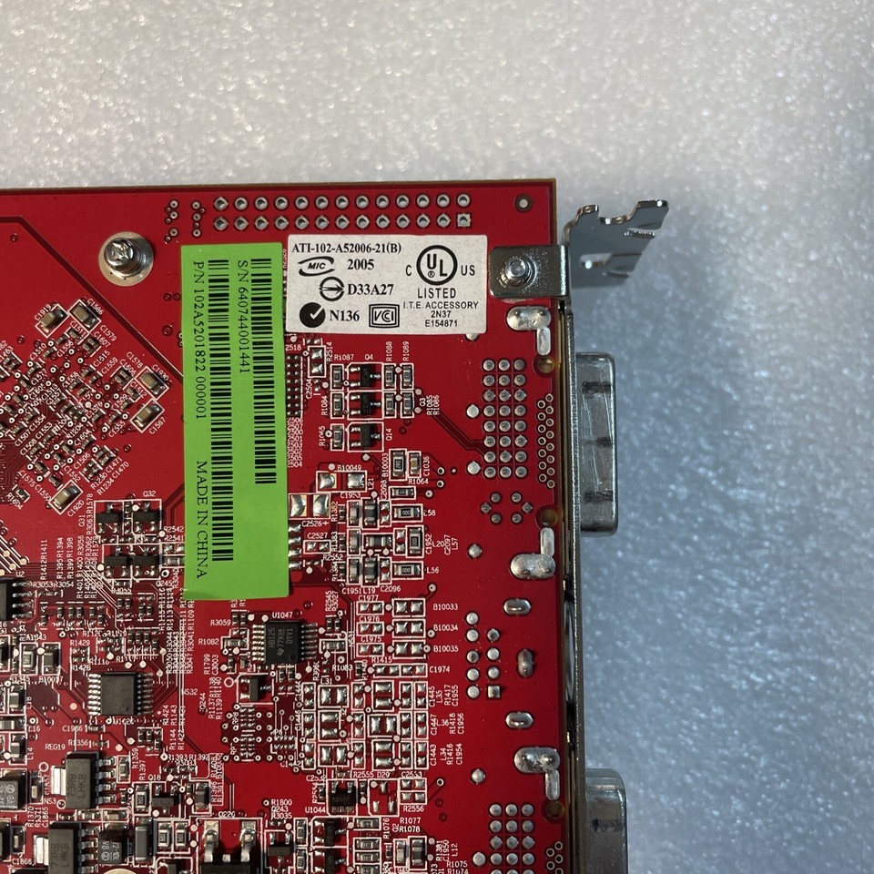 ATI FireGL ATI-102-A52006-21(B) Graphics card | eBay
