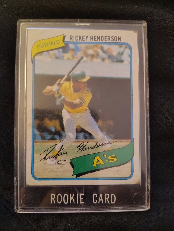1980 Topps - Rickey Henderson #482 (RC) | eBay