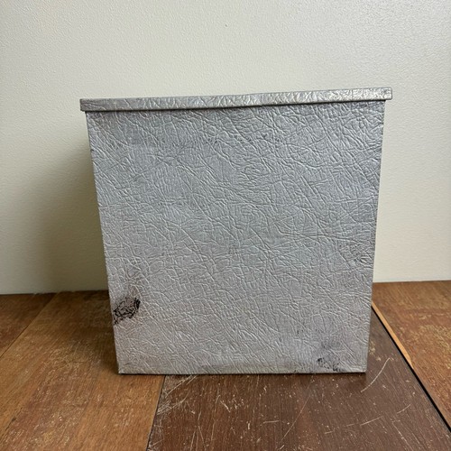 Vintage Milk Dairy Box Porch Delivery Textured metal cork Insulated ...