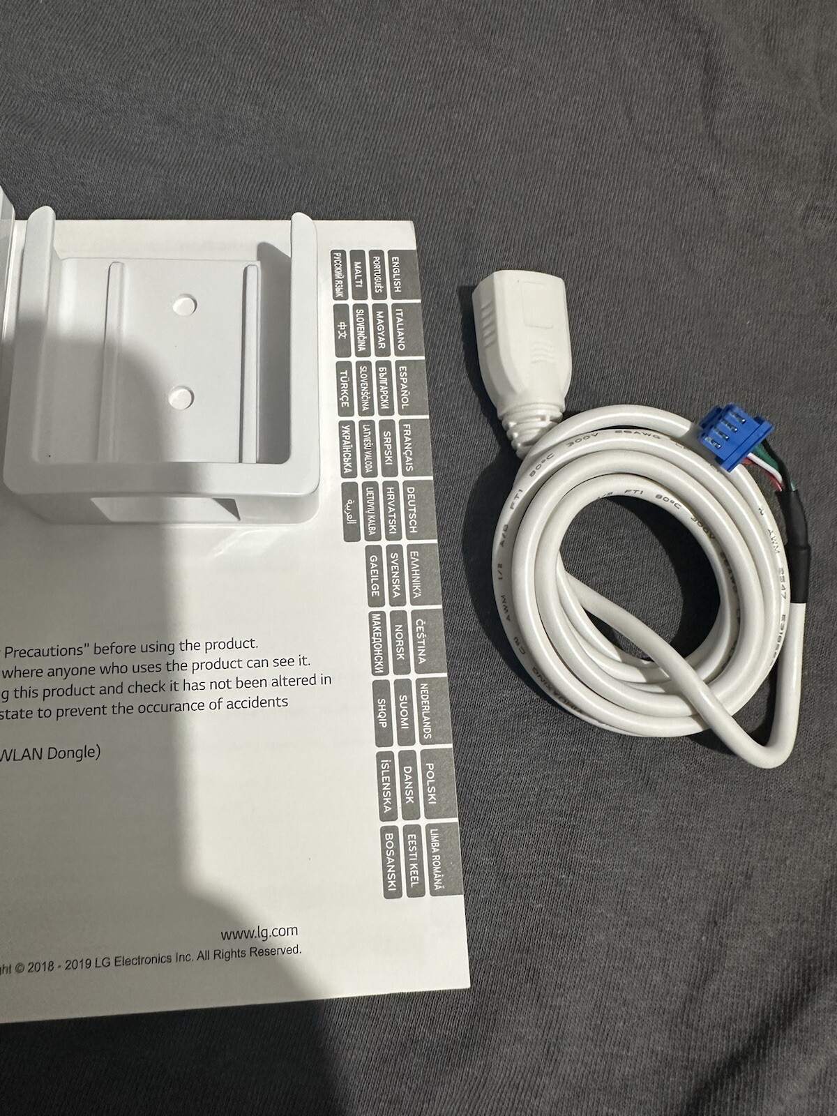 LG PWFMDD200 Wi-Fi Module for LG SmartThinQ Enabled Indoor Mini Split ...