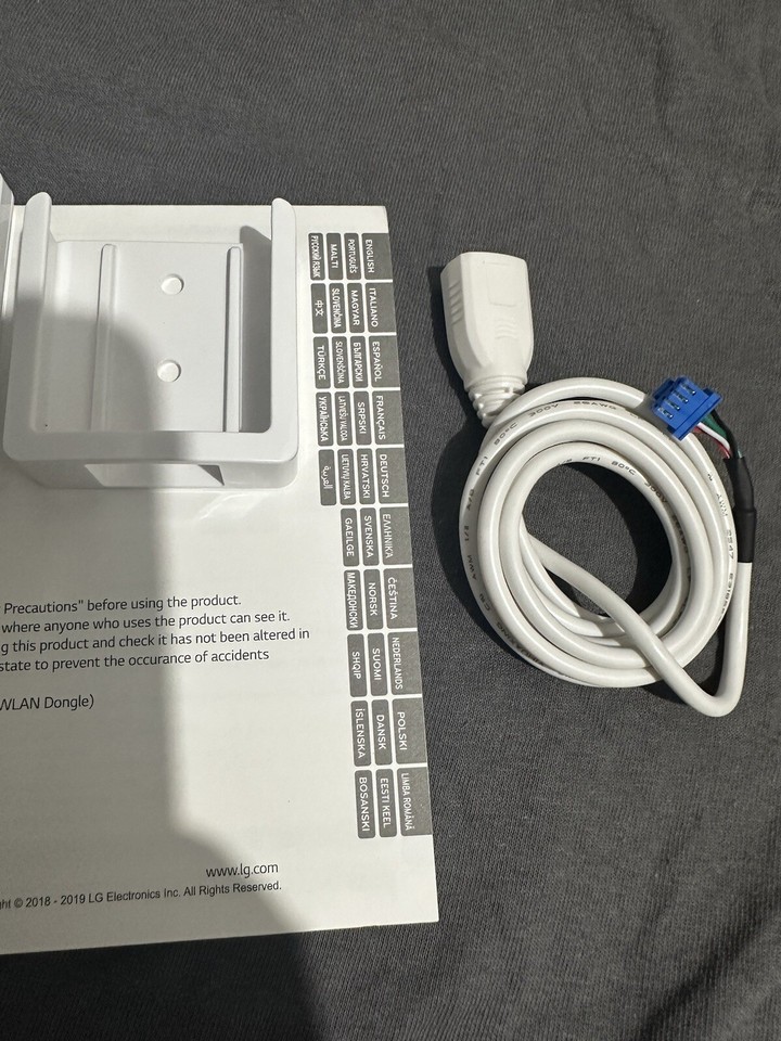 LG PWFMDD200 Wi-Fi Module for LG SmartThinQ Enabled Indoor Mini Split ...