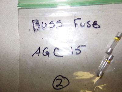 NEW Buss Fuse AGC15 *FREE SHIPPING* | eBay