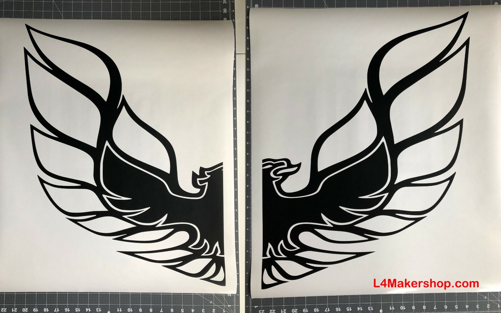 T-Top Firebird Vinyl Decal - Fits 4th Gen 93' to 02' Firebird/Trans-AM ...