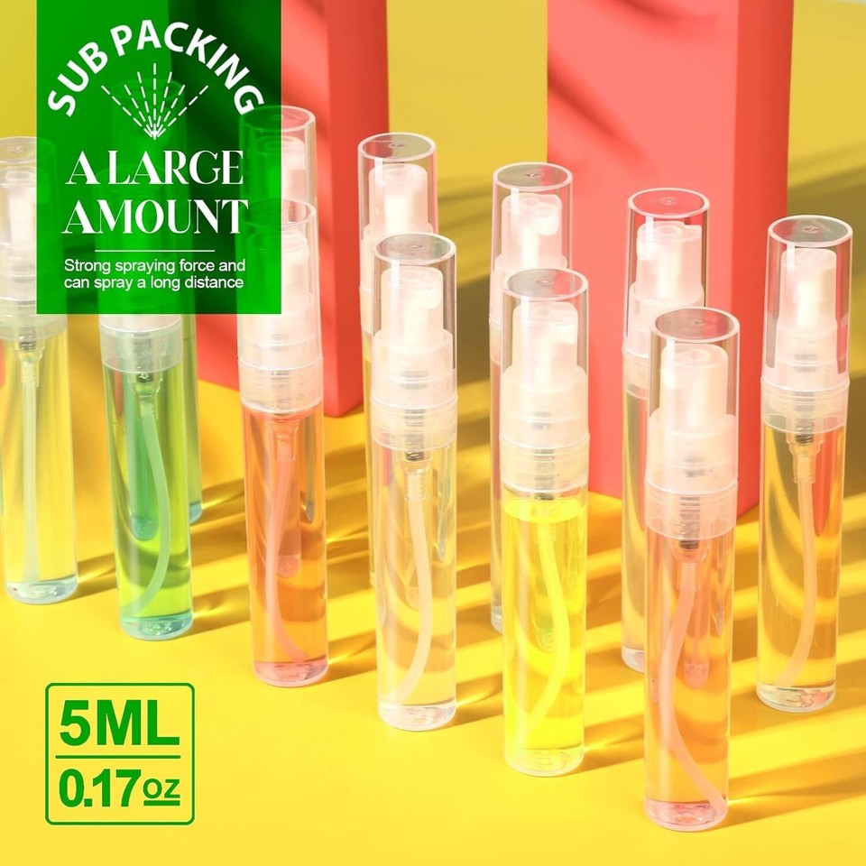 Mini Perfume Spray Bottle 20 pieces Portable Perfume Spray Bottles For ...