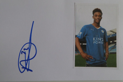 DEMARI GRAY LEICESTER CITY AND EVERTON, AUTOGRAPH. | eBay UK