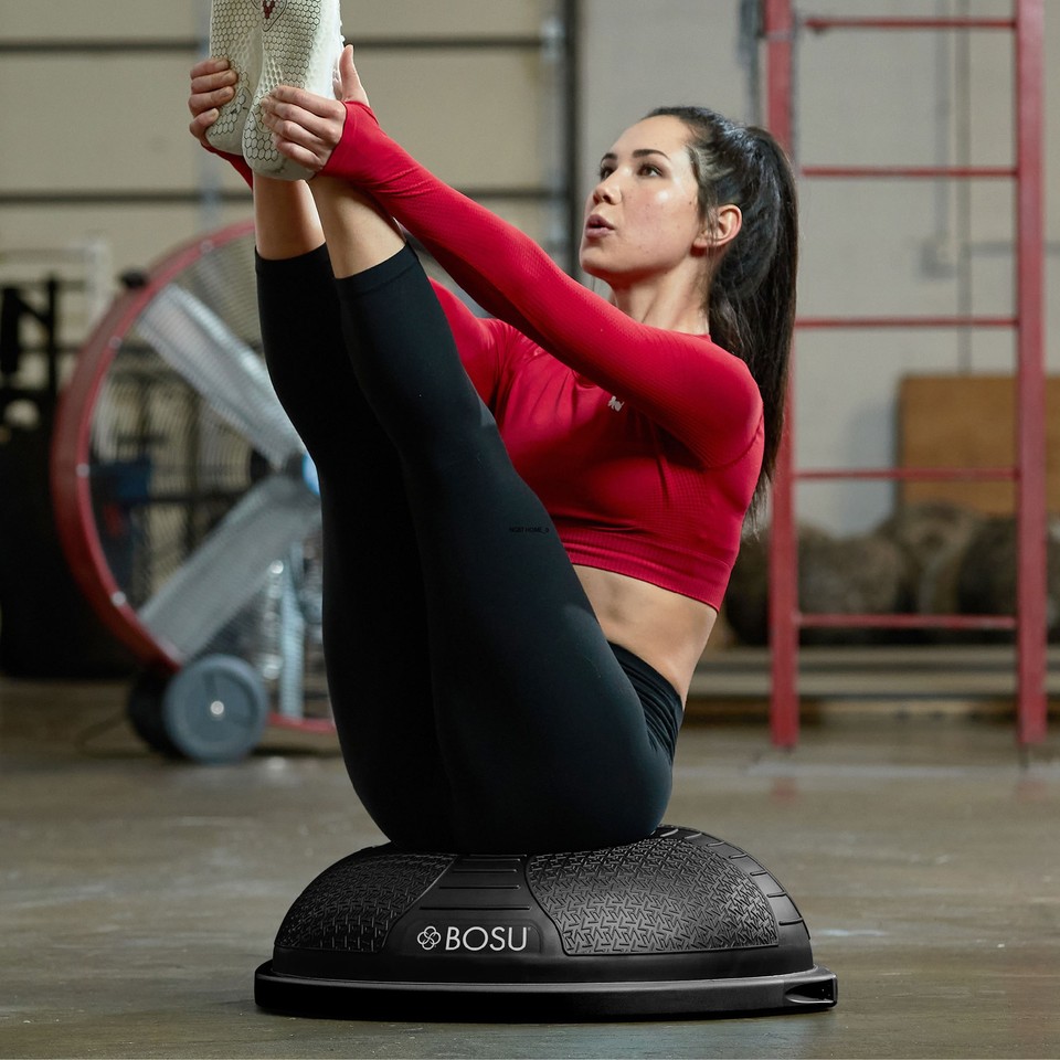 BOSU NexGen Home Fitness Exercise Flexibility Balance Trainer, Black ...