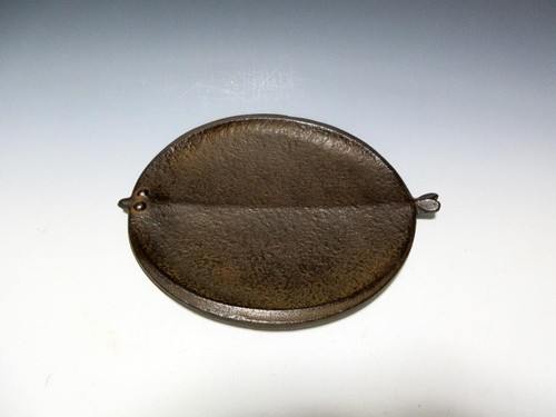Flounder Design Iron Serving Plate 25cm Retro Nanbu Tetsu Decor | eBay