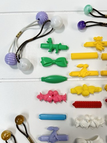 VTG Goody Hair Accessories Super Comb Kiddie Barrettes Bead Knocker ...